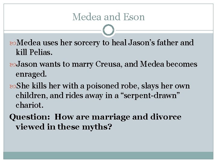 Bulfinchs Greek and Roman Mythology Myth and Knowing