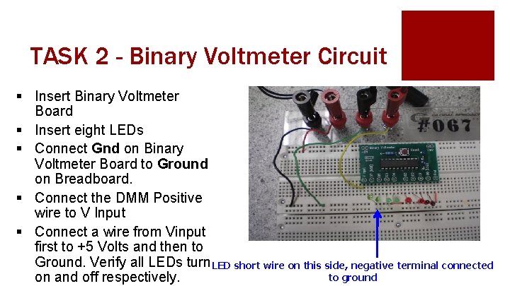 Detection Circuit ENGR 1182 03 Lecture Learning Objectives