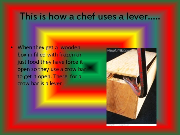 How a chef uses simple machines By Tiffany