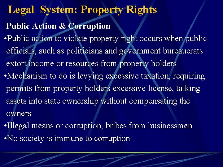 Legal System International business managers attention is to