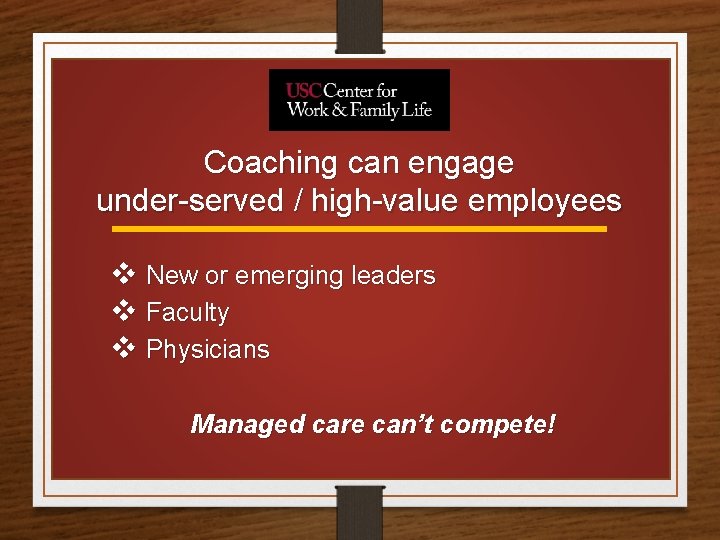 Executive Coaching Making Your EAP Indispensable Jason Sackett