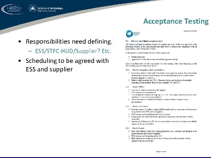 RFDS Design Review UKA1 ESS RF Distribution System