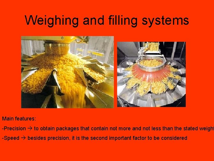 La PASTA Technologies and Processes General Classification of