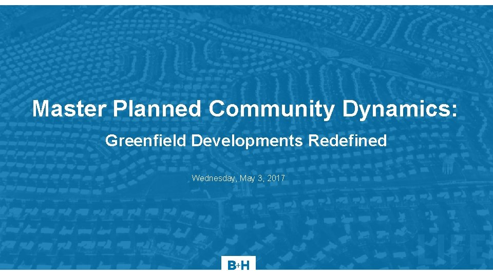 Master Planned Community Dynamics Greenfield Developments Redefined ...