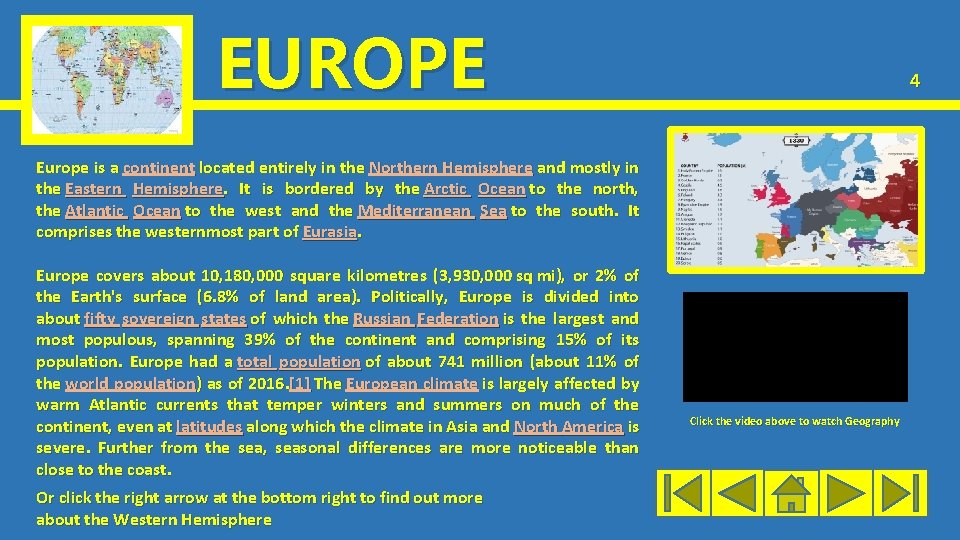 BIG GEOGRAPHY 1 WELCOME Geography This is a