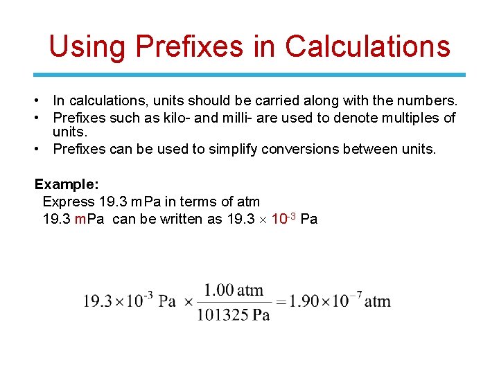 Chapter 1 Chemical Measurements Overview 1 1 SI