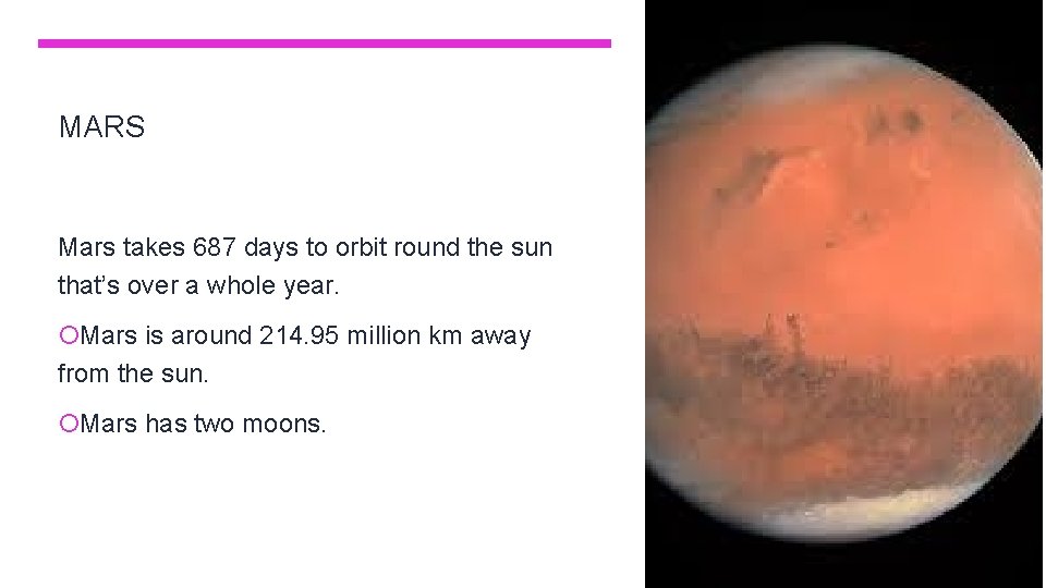 THE SOLAR SYSTEM BY EMMA WALMSLEY MERCURY Has