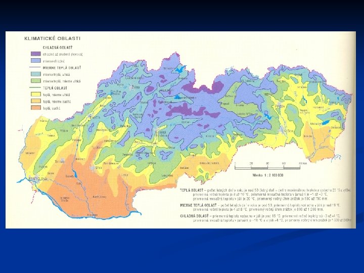 Klimatick oblasti na Slovensku a zneistenie ovzduia Klimatick