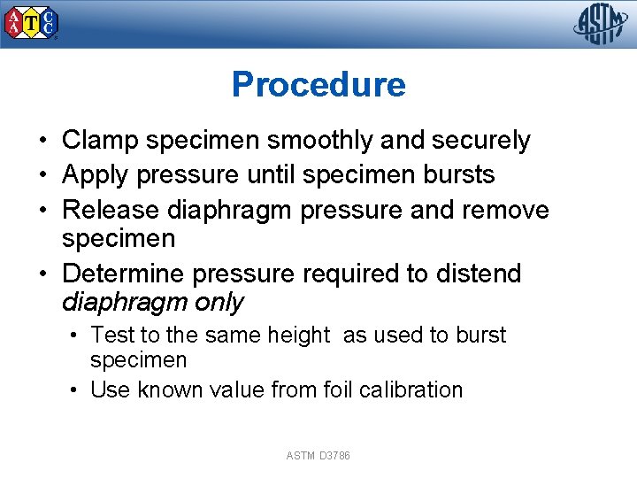 ASTM D 3786D 3786 M18 Standard Test Method