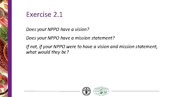 NPPO Operations Module 2 Strategic Framework for Operationalizing