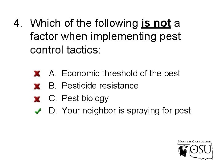 Chapter 30 External Parasites Quiz 1 The number