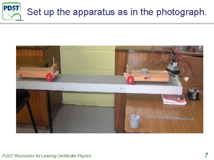 Verification of the Principle of Conservation of Momentum