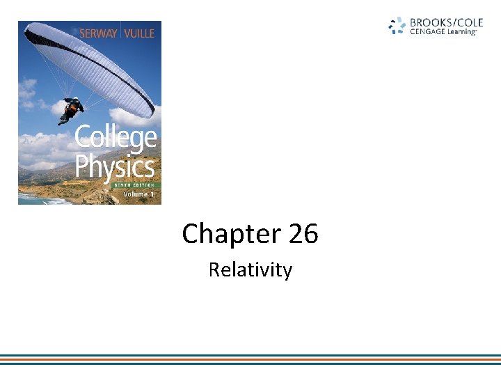 Chapter 26 Relativity Basic Problems Newtonian Mechanics is