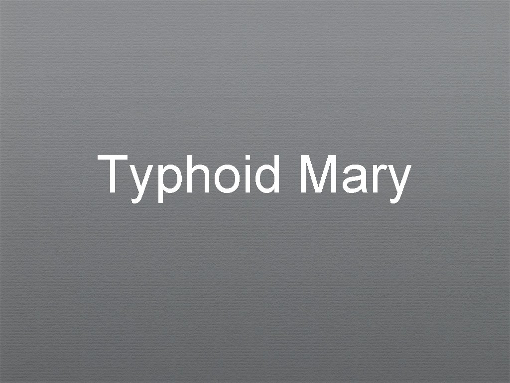 Typhoid Mary The Healthy Carrier In 1884 German