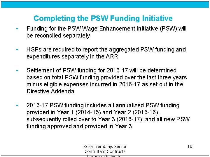 2016 2017 ARR Process Submission Tips and Guidelines