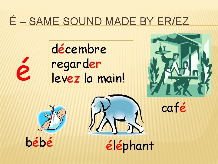 KEY FRENCH SOUNDS SPELLINGS A VERY GENERAL SIMPLIFIED