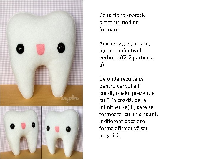 Modul conditionaloptativ Clasa a VIa Obiective Obiective cognitive