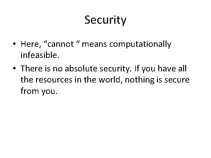 Network Security Three tools Hash Function Block Cipher