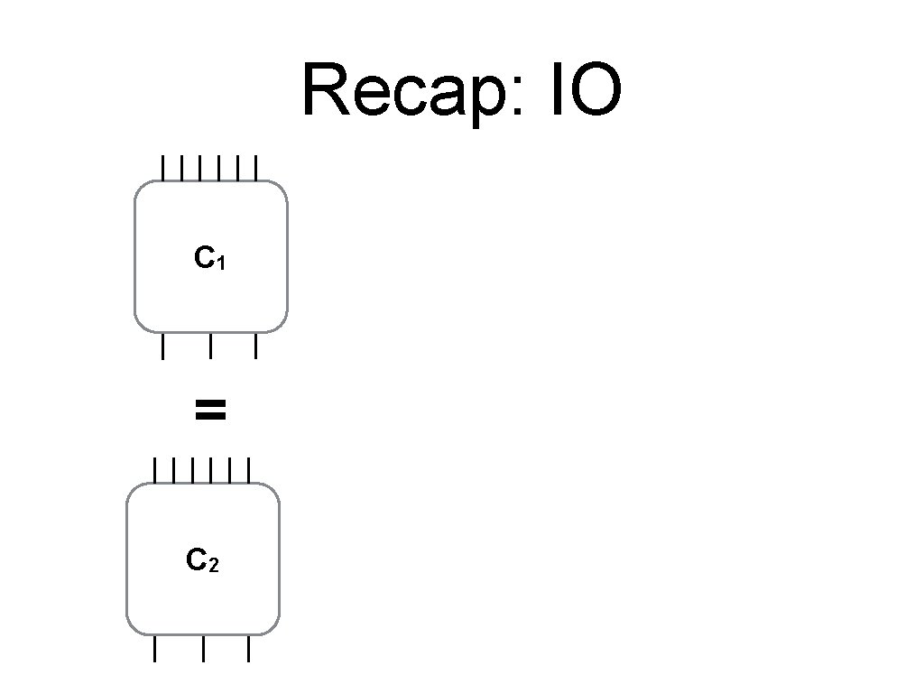i O with Exponential Efficiency Huijia Lin USB