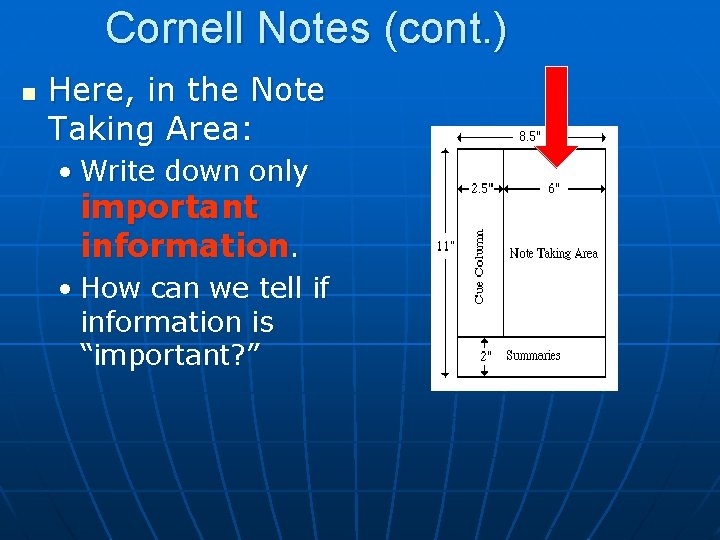 Warm Up n n Think about when you