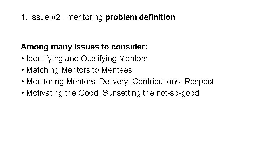 Welcome back Your guide to the YBI Innovation