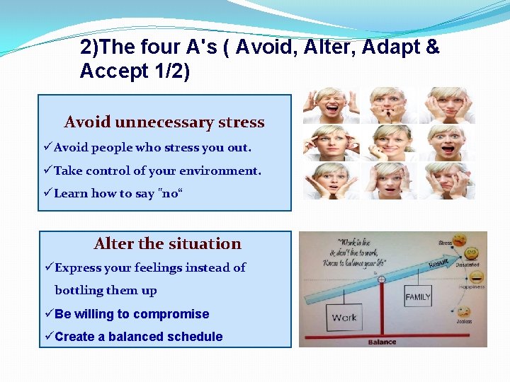 Stress Management Activities By Dr Nagwa Souilm assistant