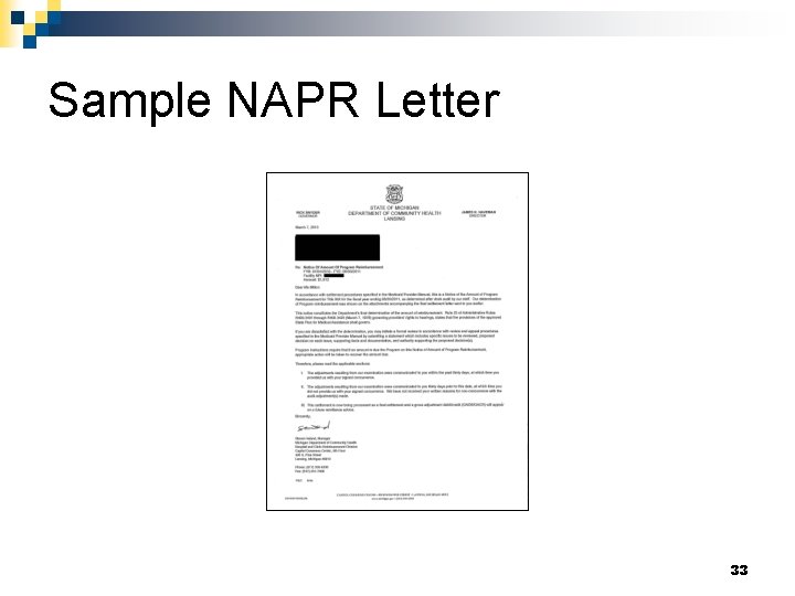 Medicaid Allowable Expenditure Report MAER Amy Kanter SBS