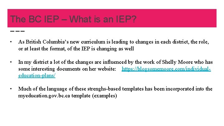 Learning Assistance What is it all about BCTF