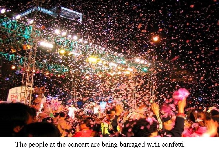 Level A Unit 3 Vocabulary barrage n A