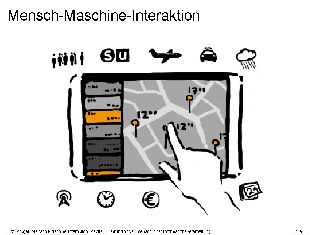 MenschMaschineInteraktion Butz Krger MenschMaschineInteraktion Kapitel ...