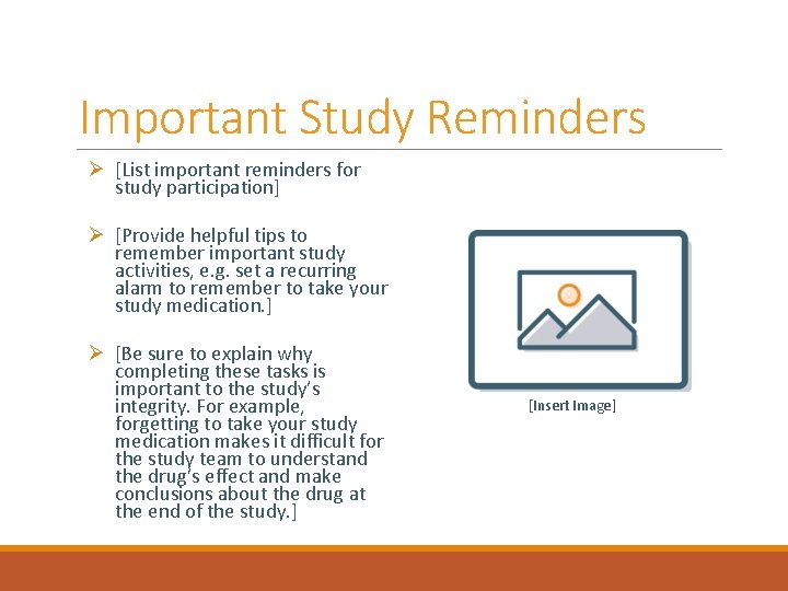 Insert Study Name Study Webinar Thank you for