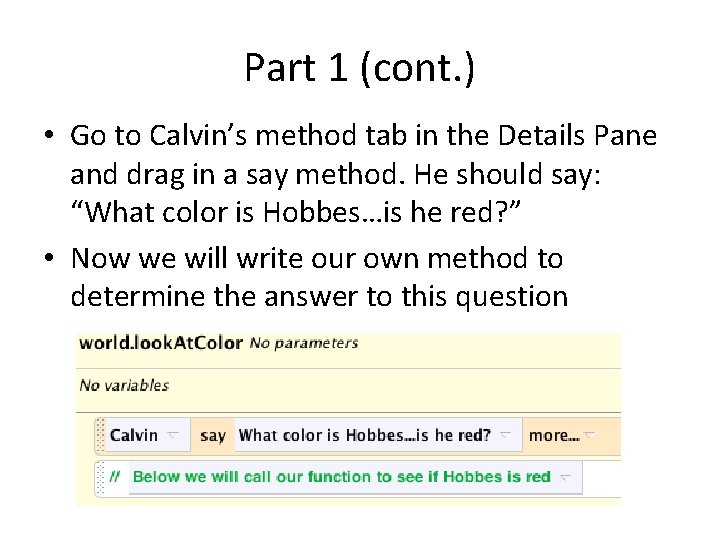 Calvin and Hobbes Teach Properties and Functions Created