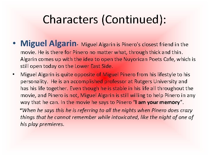 Piero A movie that tells a tale about