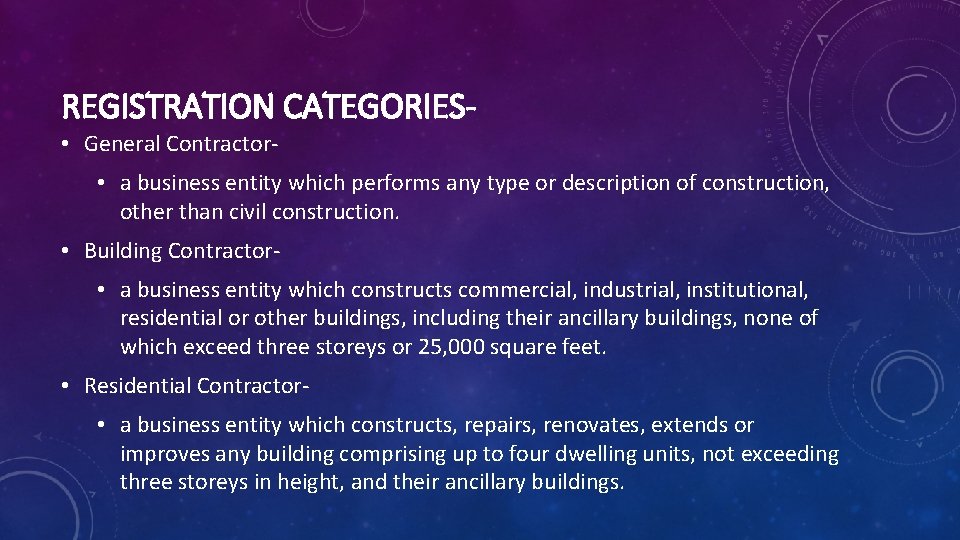 INTRODUCTION TO THE BUILDERS LAW INDUSTRY CONTEXT Over