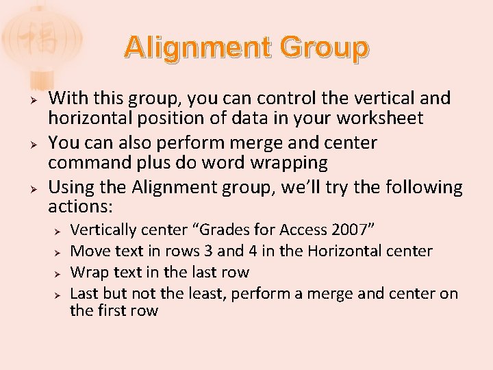 Introduction to Microsoft Excel 2007 Home Tab Learningcomputer