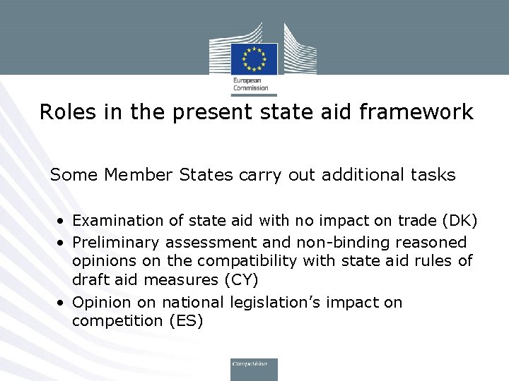 Session 4 Towards a new partnership with Member