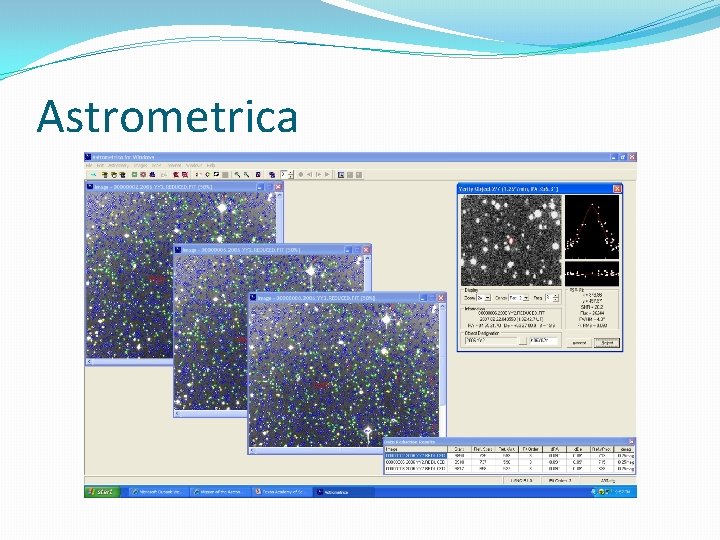 Participao da UFSCar na busca de asteroides Fellipy