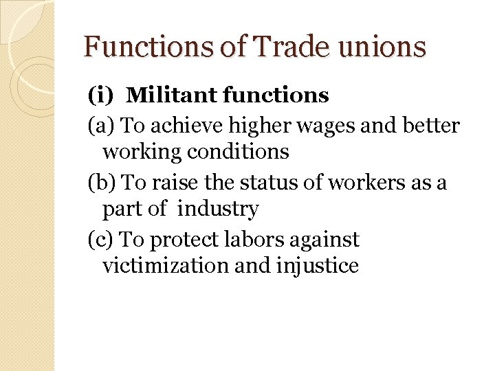 Chapter Three Main Actors in the Labor Management