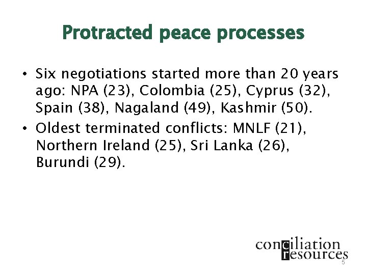 Conflict Termination Trends challenges new approaches National Defense