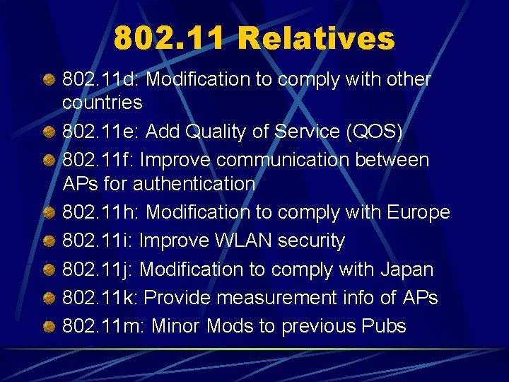 Wireless Networking 04 September 2004 Quintin Krisp Overview