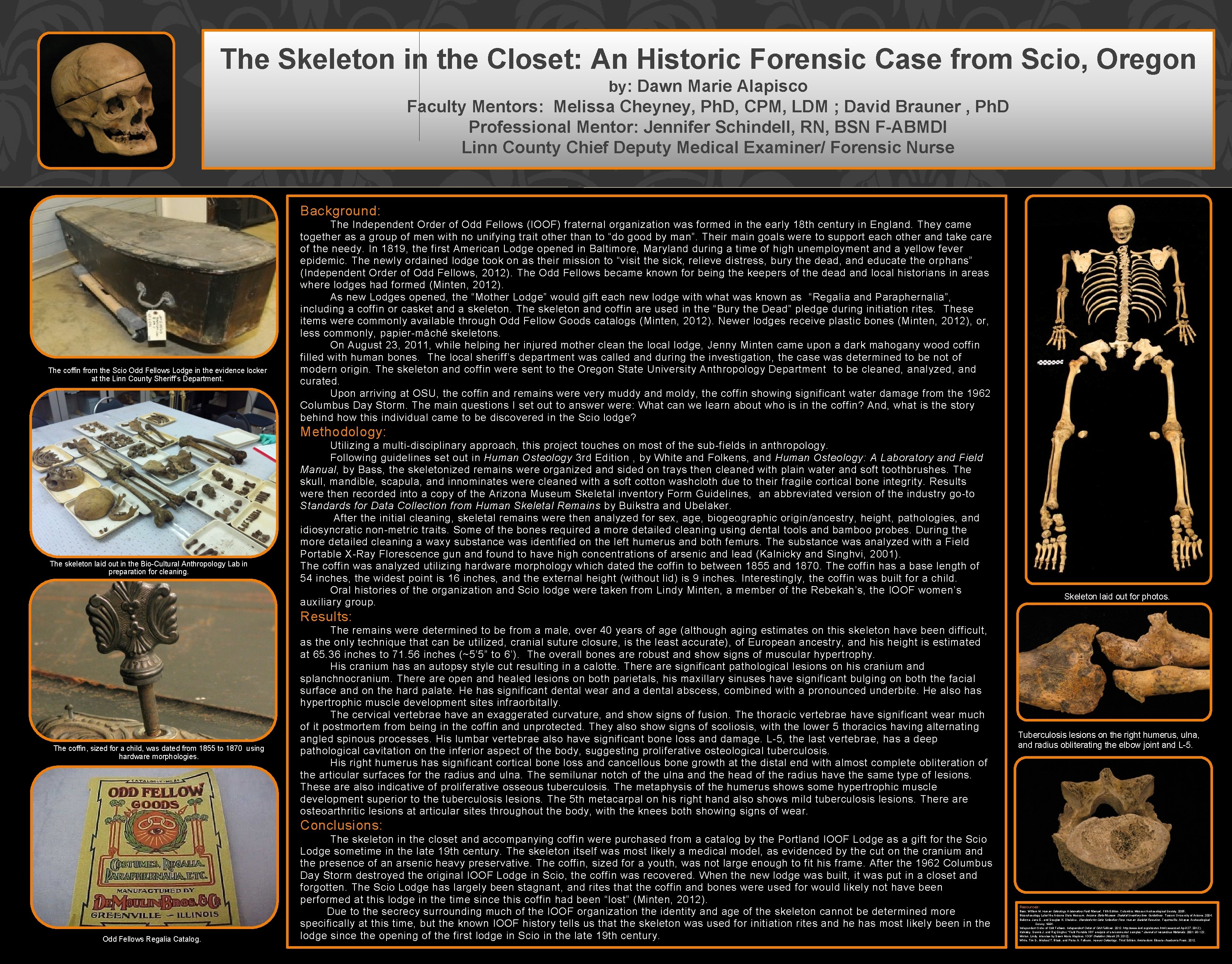 The Skeleton in the Closet An Historic Forensic