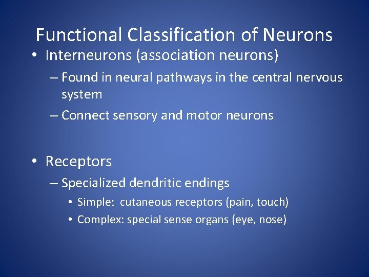 3 Functions of the Nervous System SIM 1