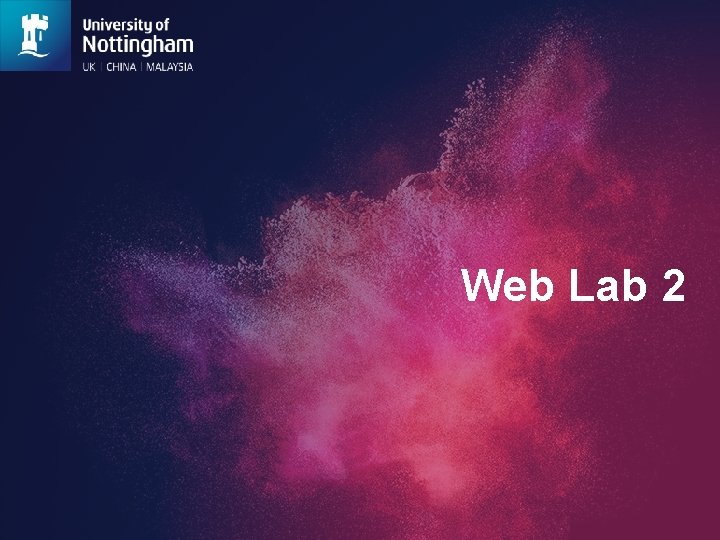 The Web Lab current status future plans Gary