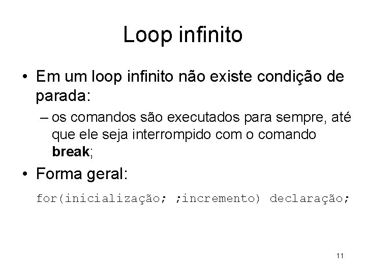 Algoritmo e Estrutura de Dados I Aula 8