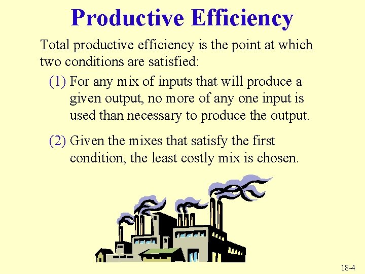 Productivity Measurement and Control Prepared by Douglas Cloud