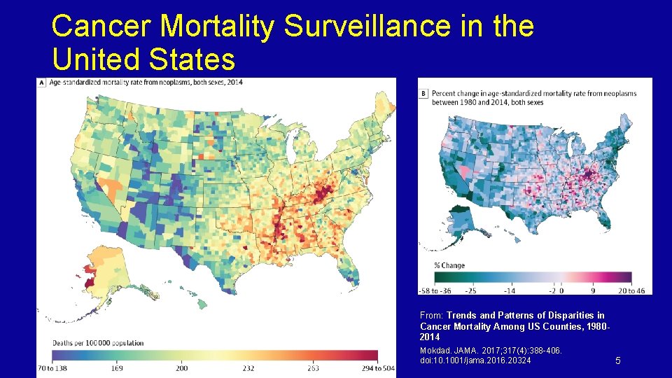 Applying GIS to Cancer Epidemiology A brief overview