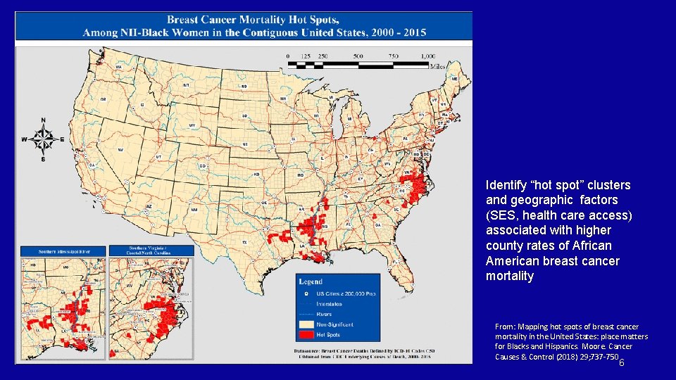 Applying GIS to Cancer Epidemiology A brief overview