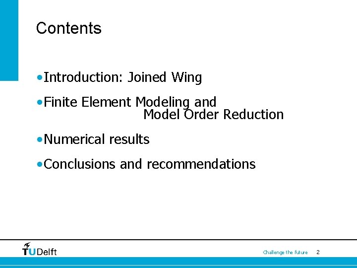 Model Order Reduction for a Nonlinear Finite Element