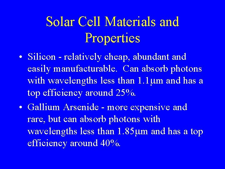 The effects of global pollution on solar power