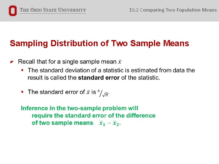 Chapter 19 TwoSample Problems STAT 1450 19 0